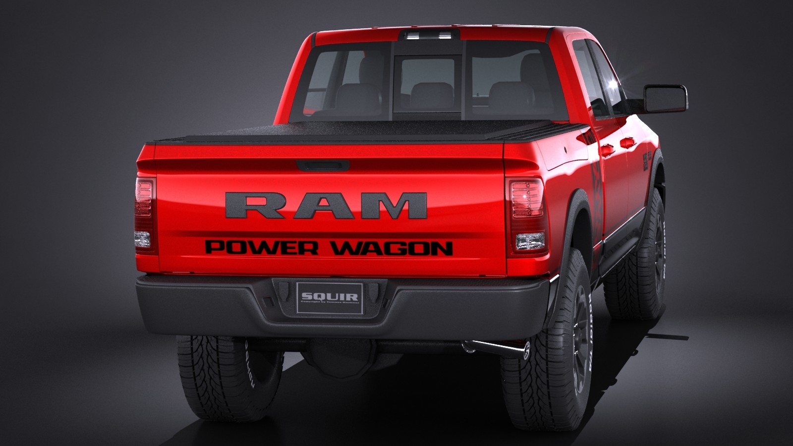 dodge ram 2500 3d model