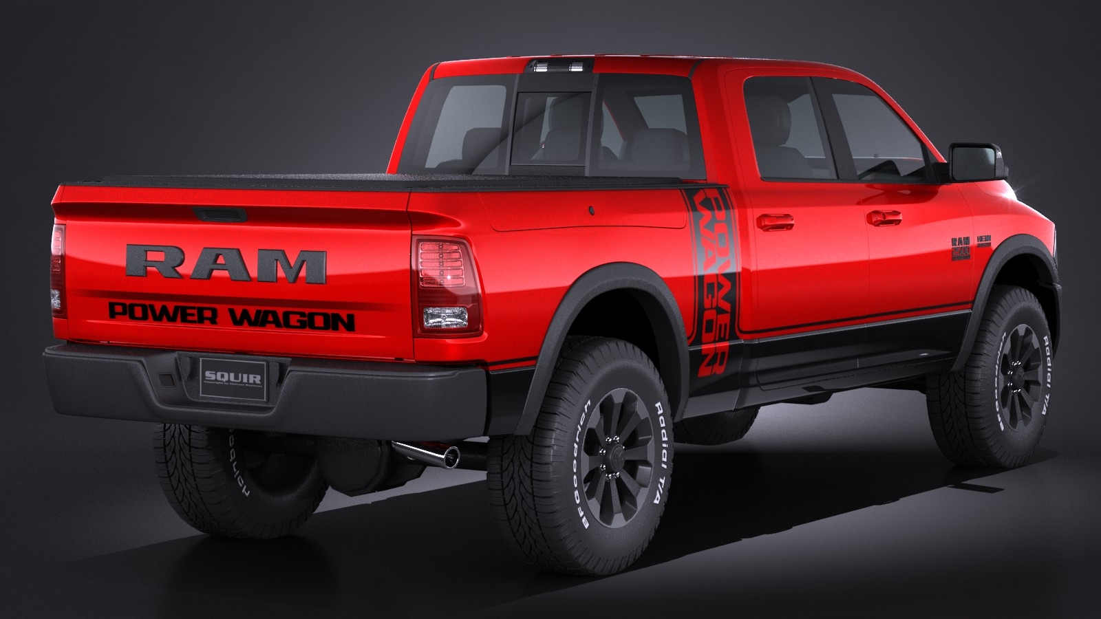dodge ram 2500 3d model