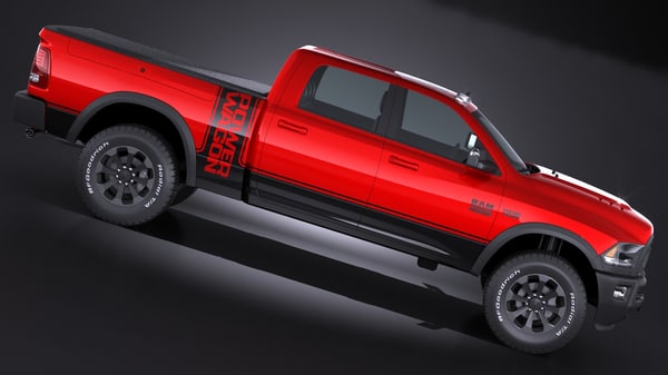 dodge ram 2500 3d model