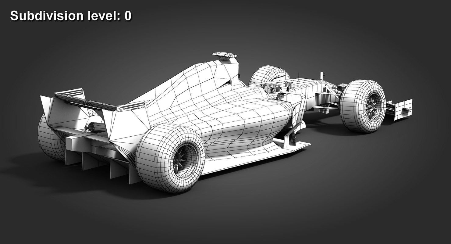 3d model formula 1 2017