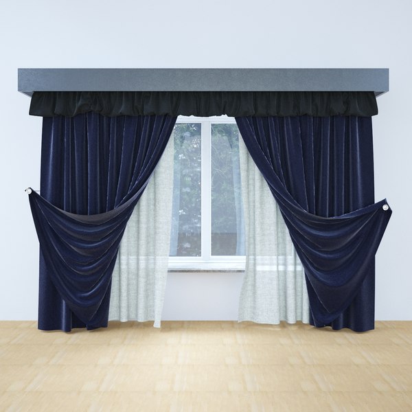 Free 3D Curtains Models | TurboSquid