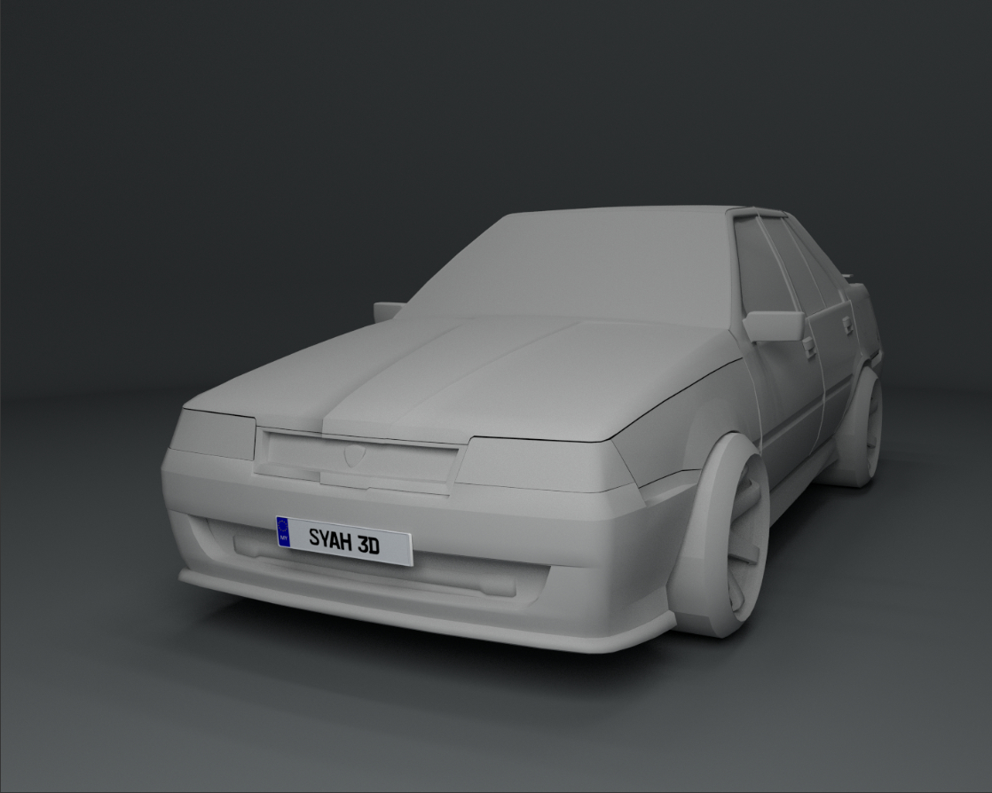 proton saga lmst 3d model