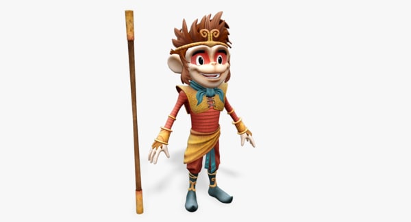 monkey king animations max