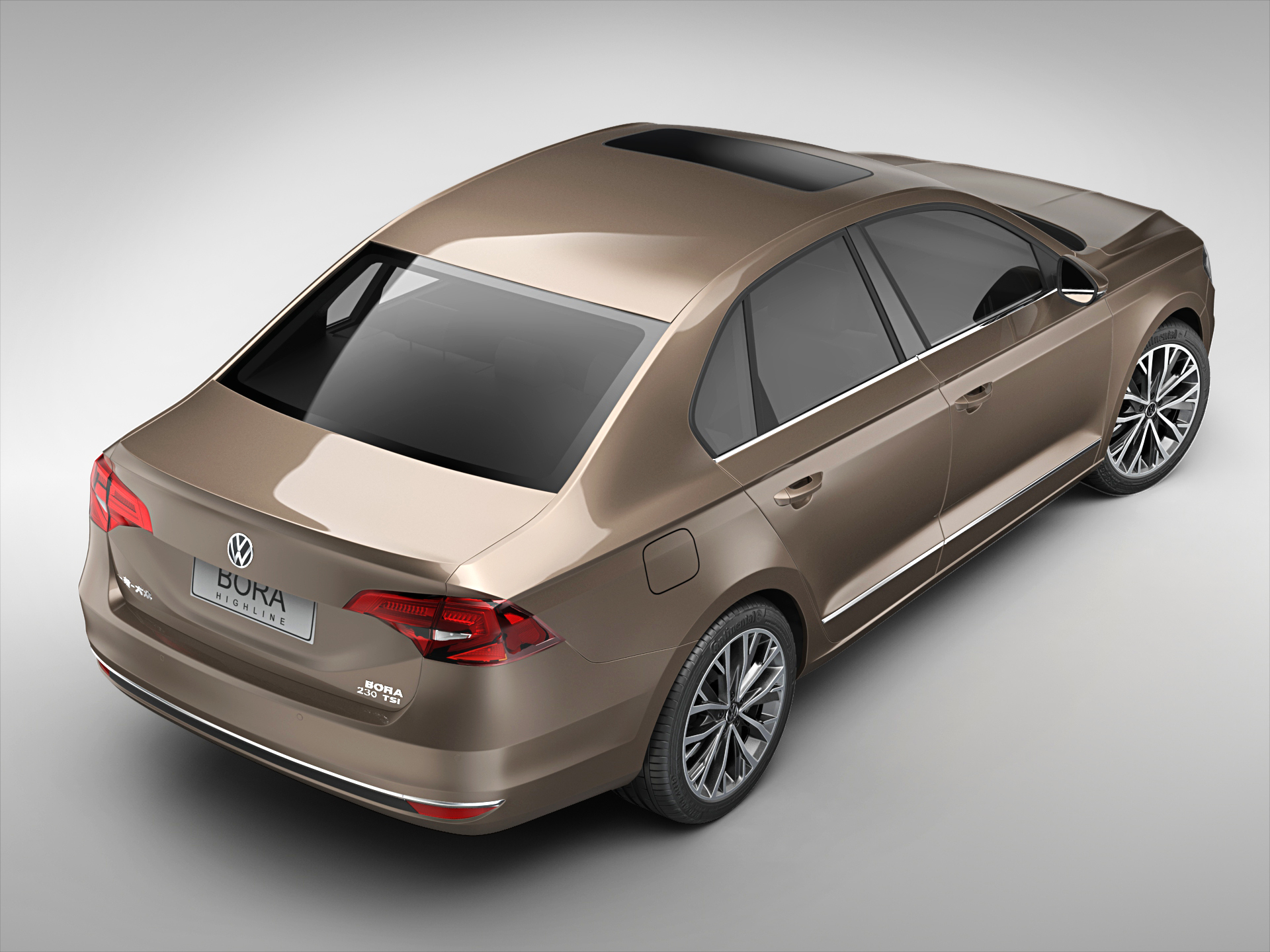 3d volkswagen bora 2016