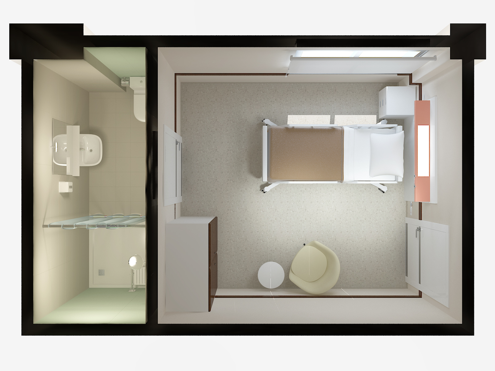 3d interiors hospitals