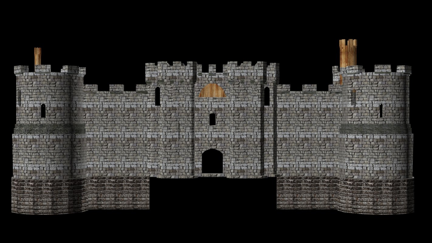 modelo 3d castillo - TurboSquid 1029251