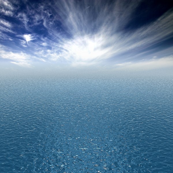 3d ocean surface model