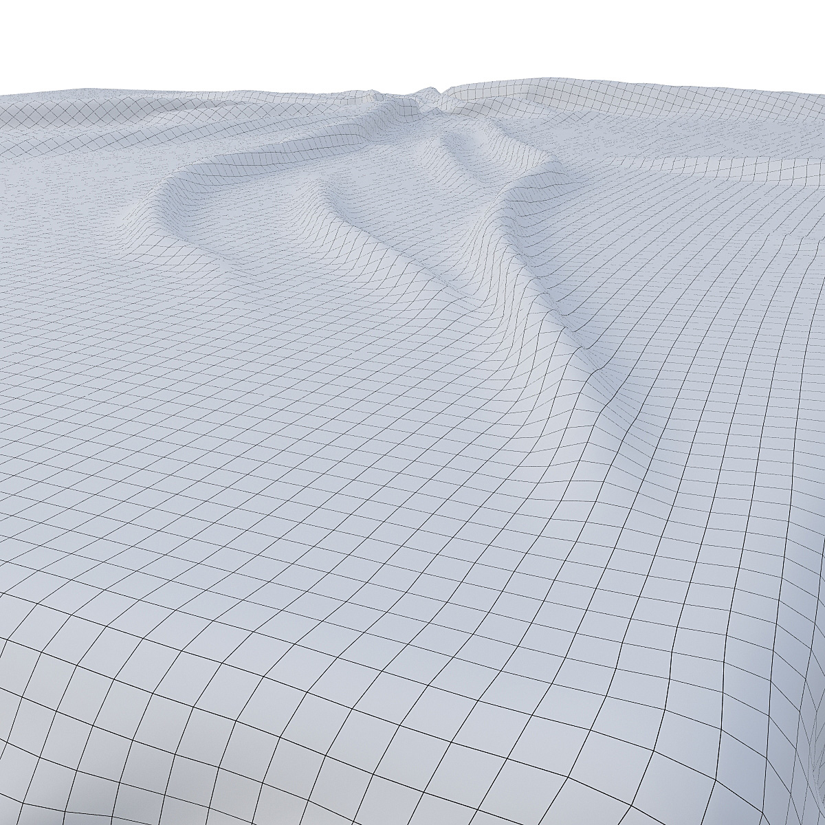 bed sheet 3d model