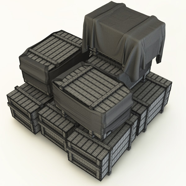 3d box model