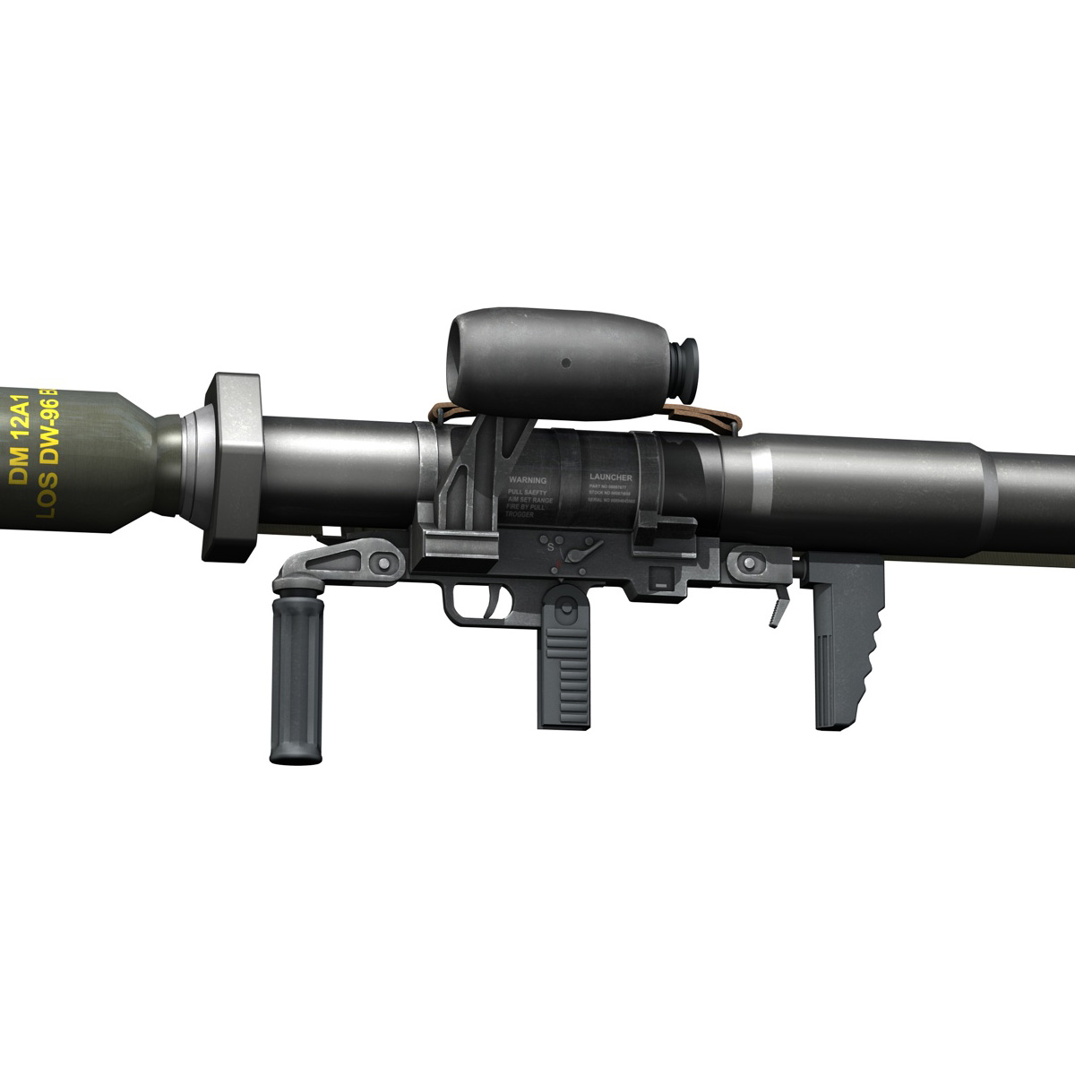 Anti-tank 로켓 발사기 Panzerfaust 3 3D 모델 - TurboSquid 608990