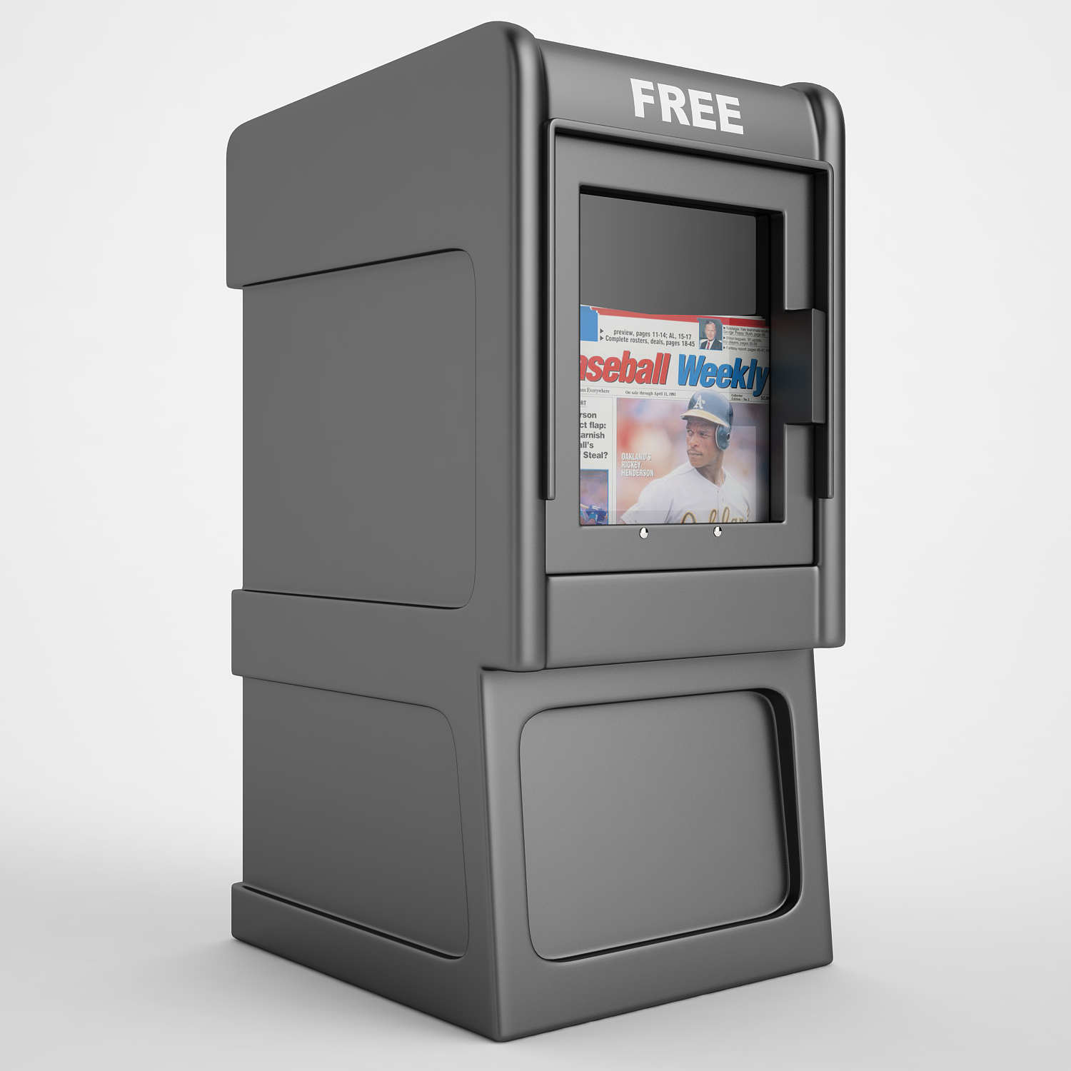 newspaper box max
