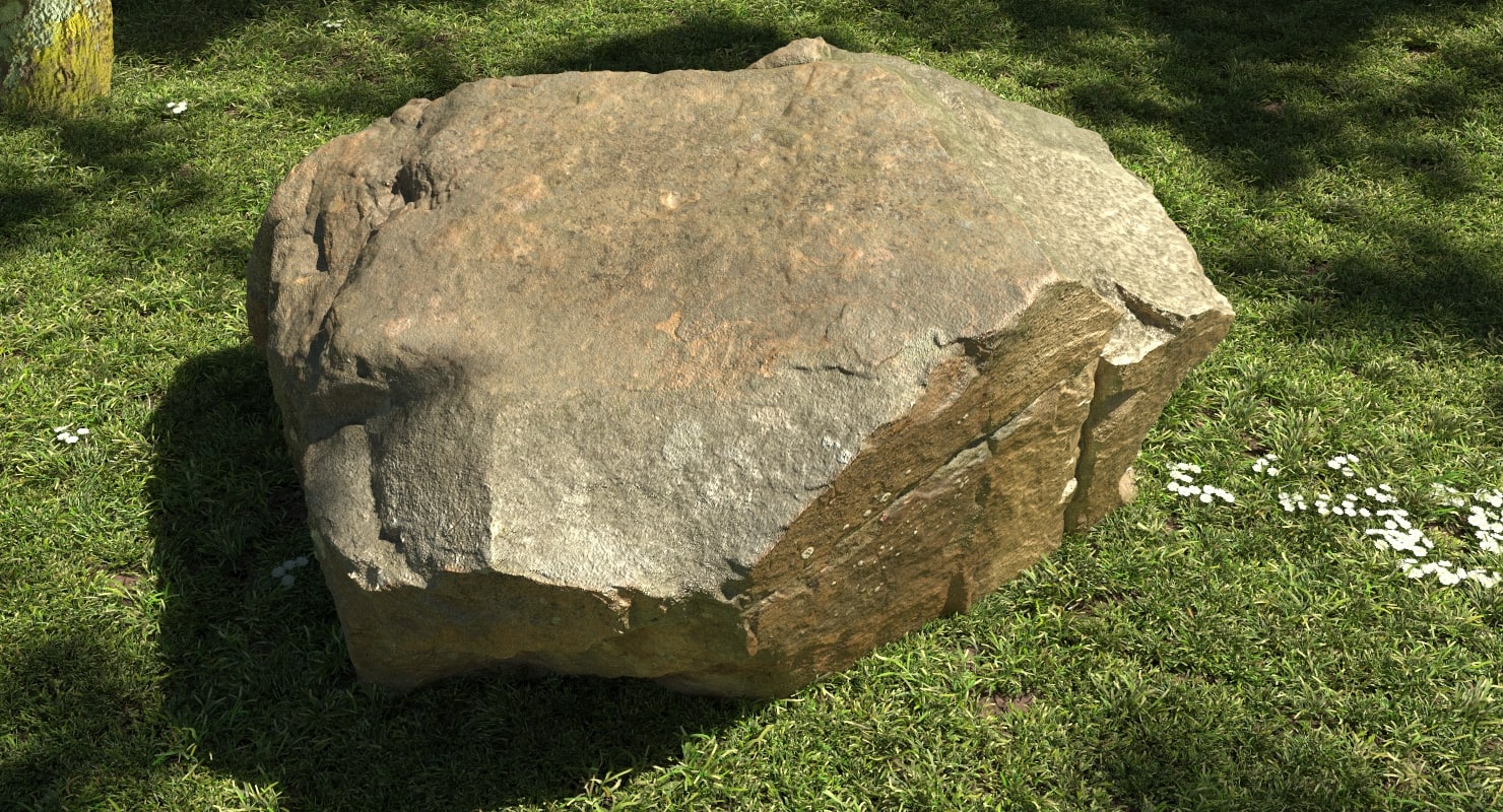 3d scan rock
