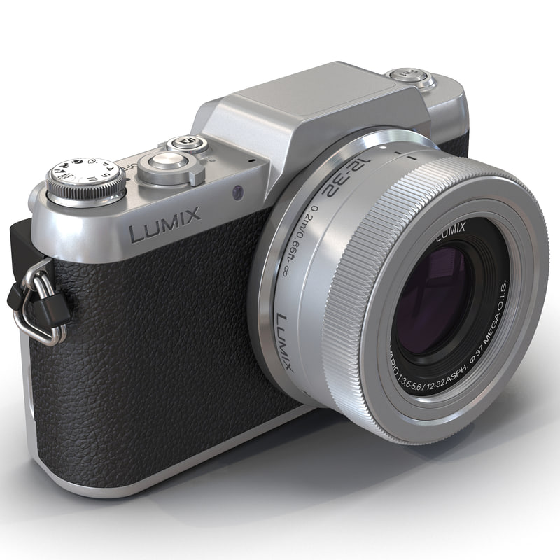 3d model of panasonic lumix dmc-gf7