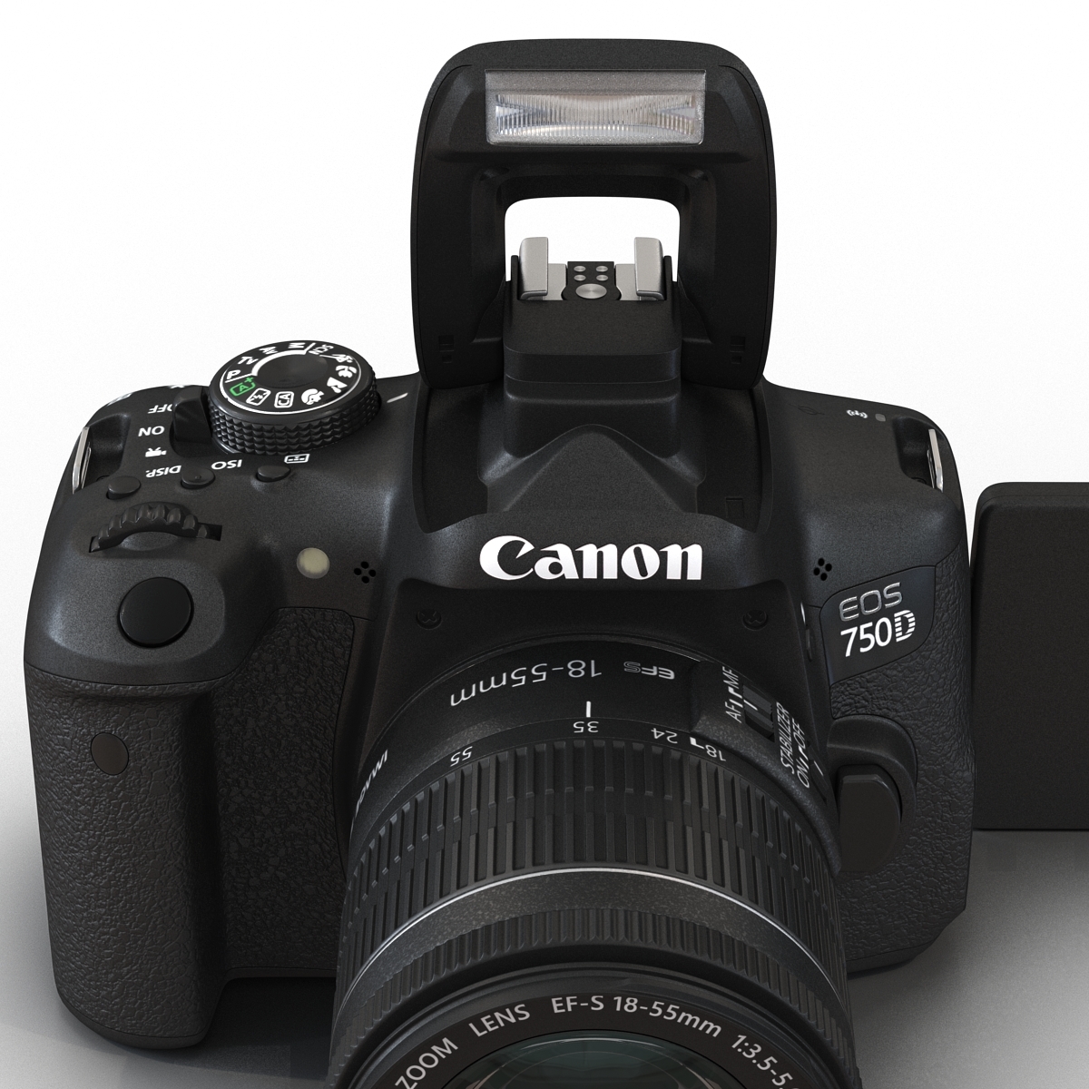 3d canon eos 750d model