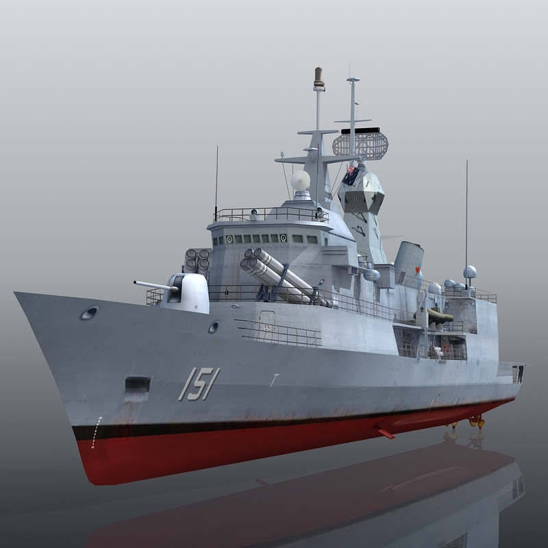 HMAS Arunta FFH 151 Fragata da Classe Anzac Modelo 3D - TurboSquid 1029696