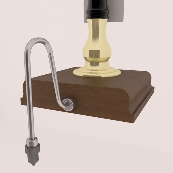 cask ale pump 3d model