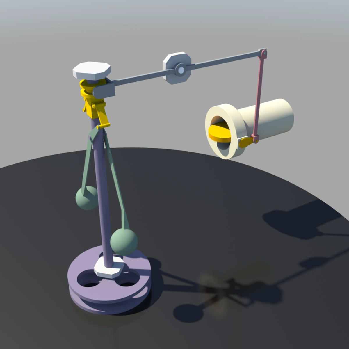 3d flyball centrifugal governor