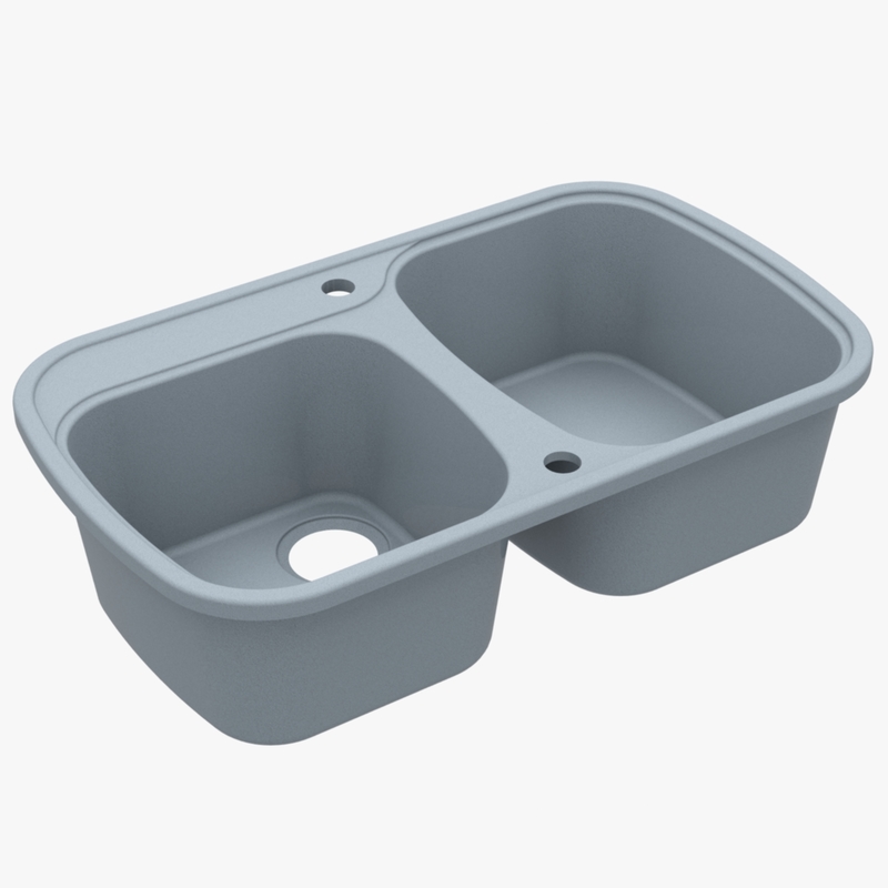 3d kitchen sink model