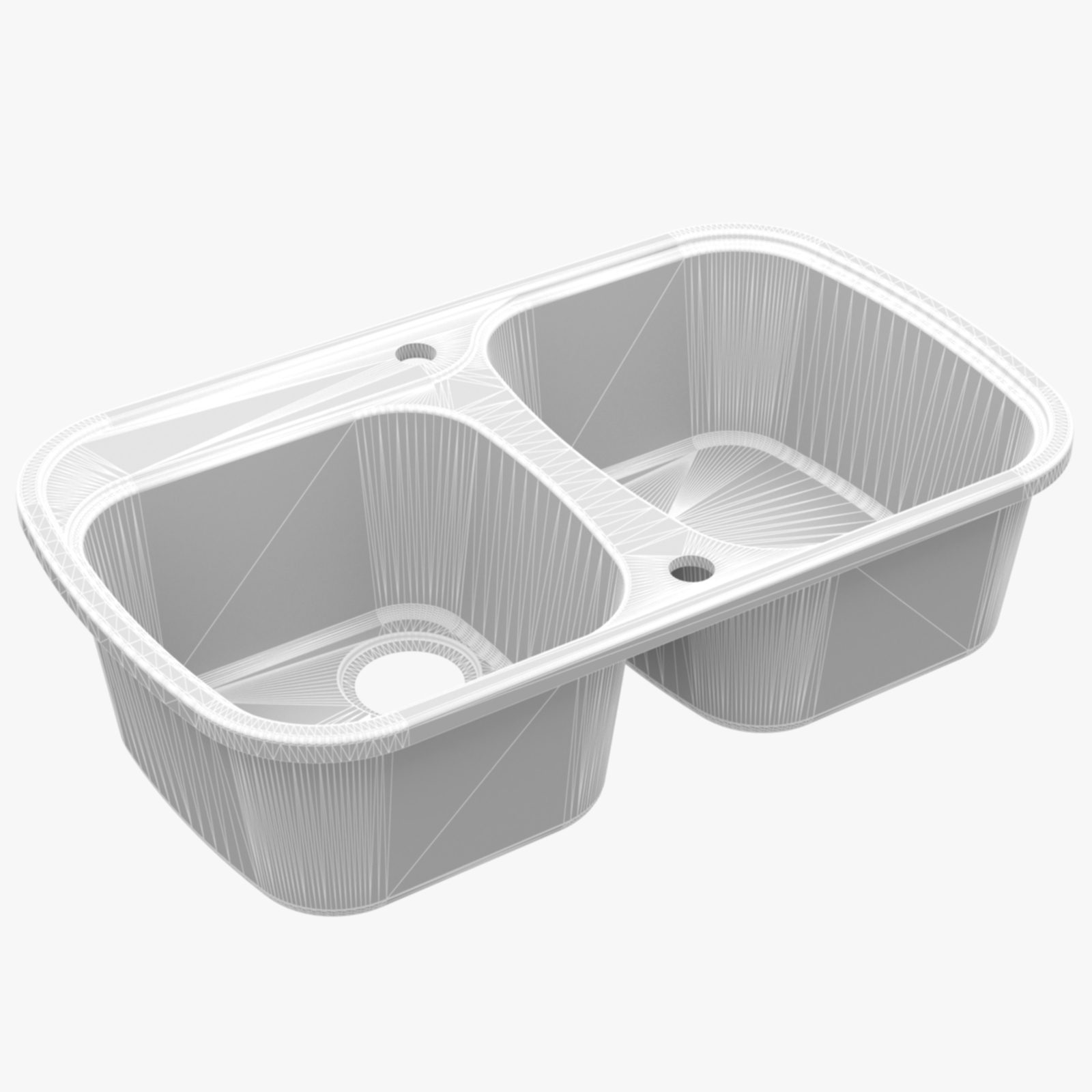 3d kitchen sink model