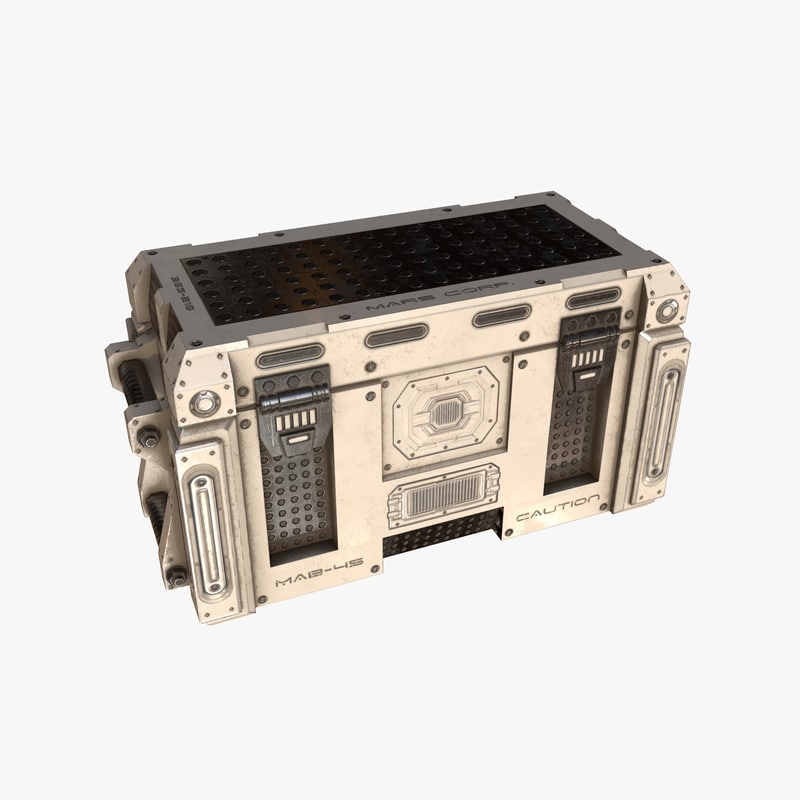 sci-fi toolbox 3d model