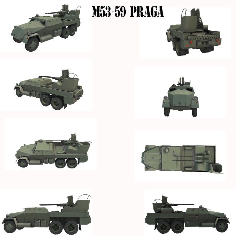 praga 30mm 3d model