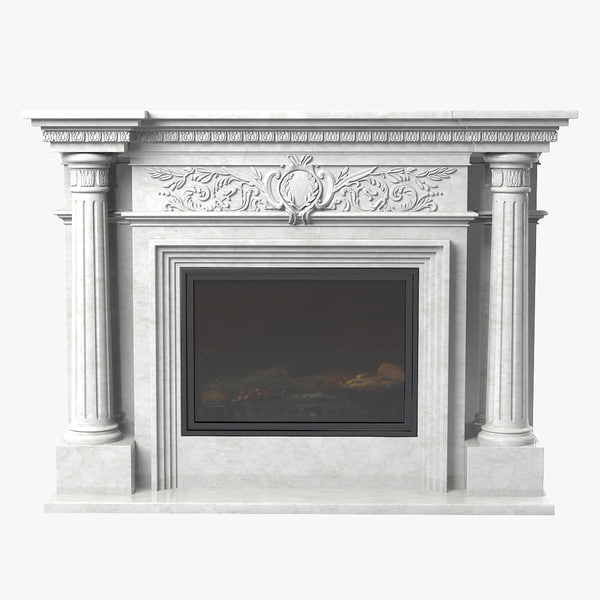max marble fireplace