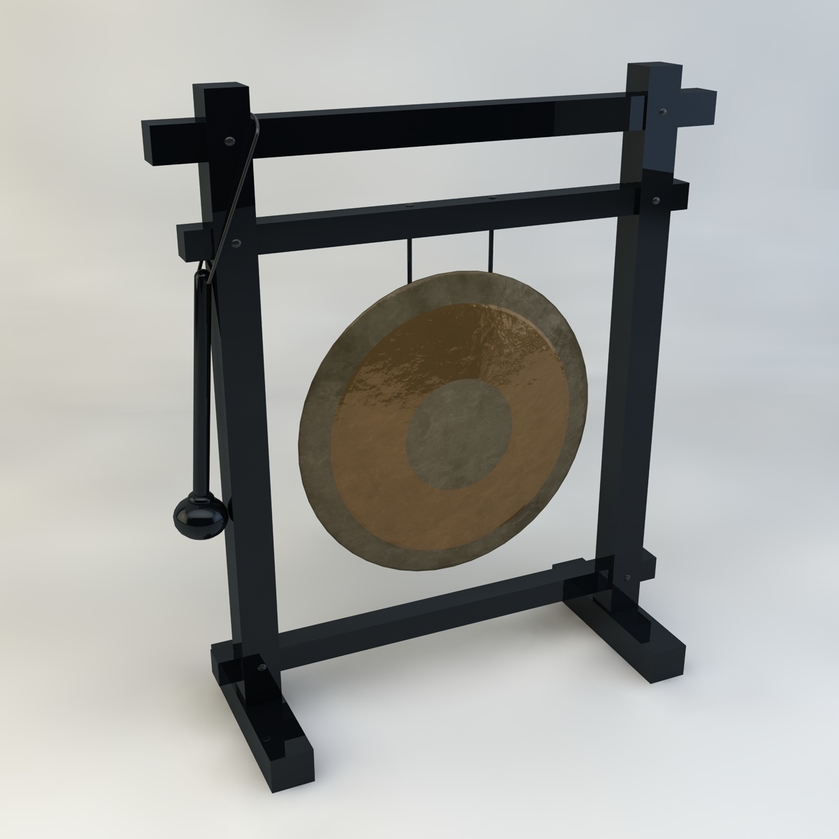 3d model gong