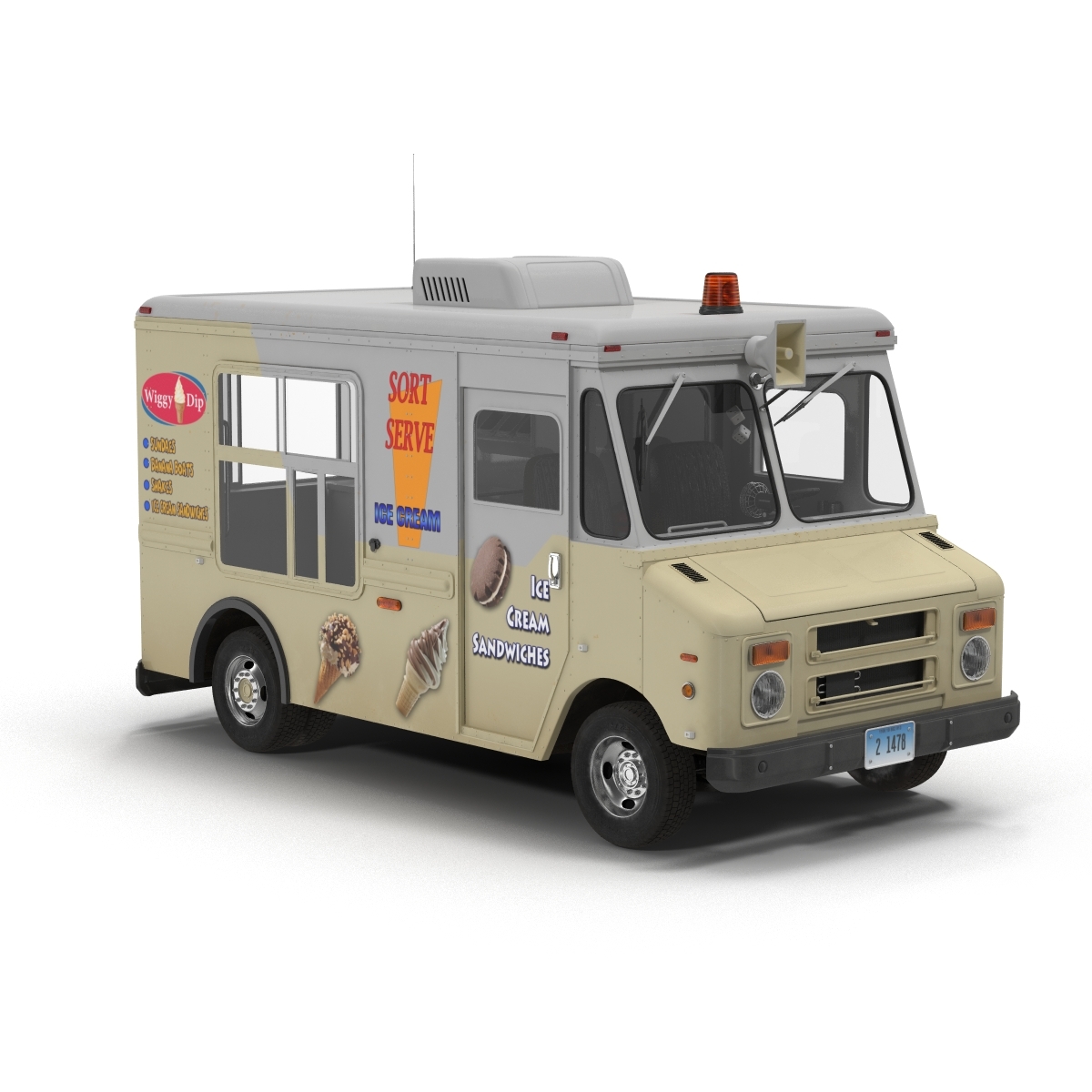 ice cream van modeled max