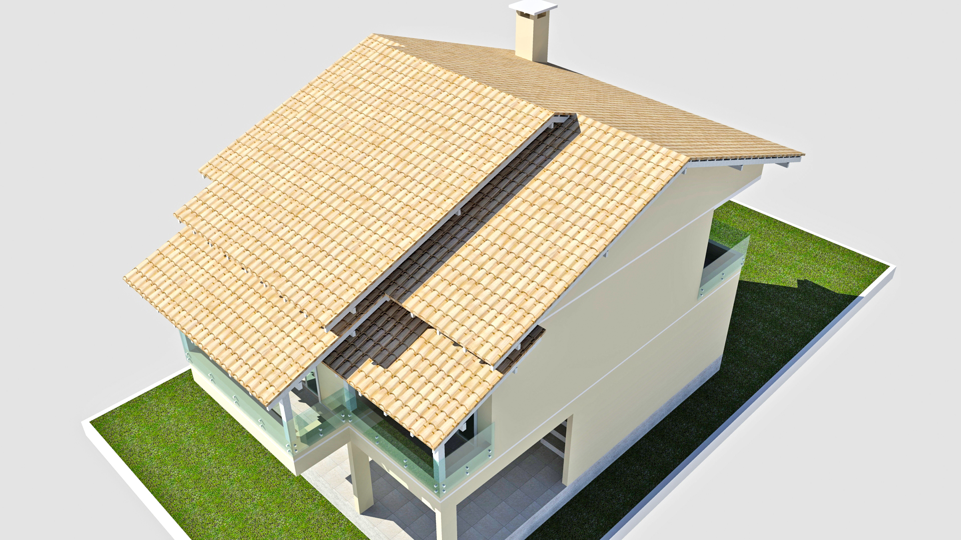 3d model cad home house