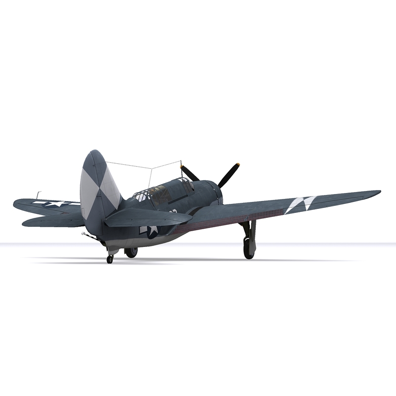 3d helldiver bomber model
