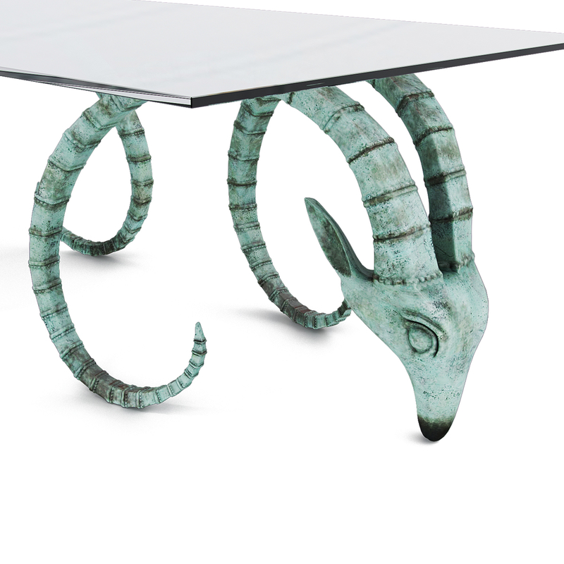 max rams head coffee table