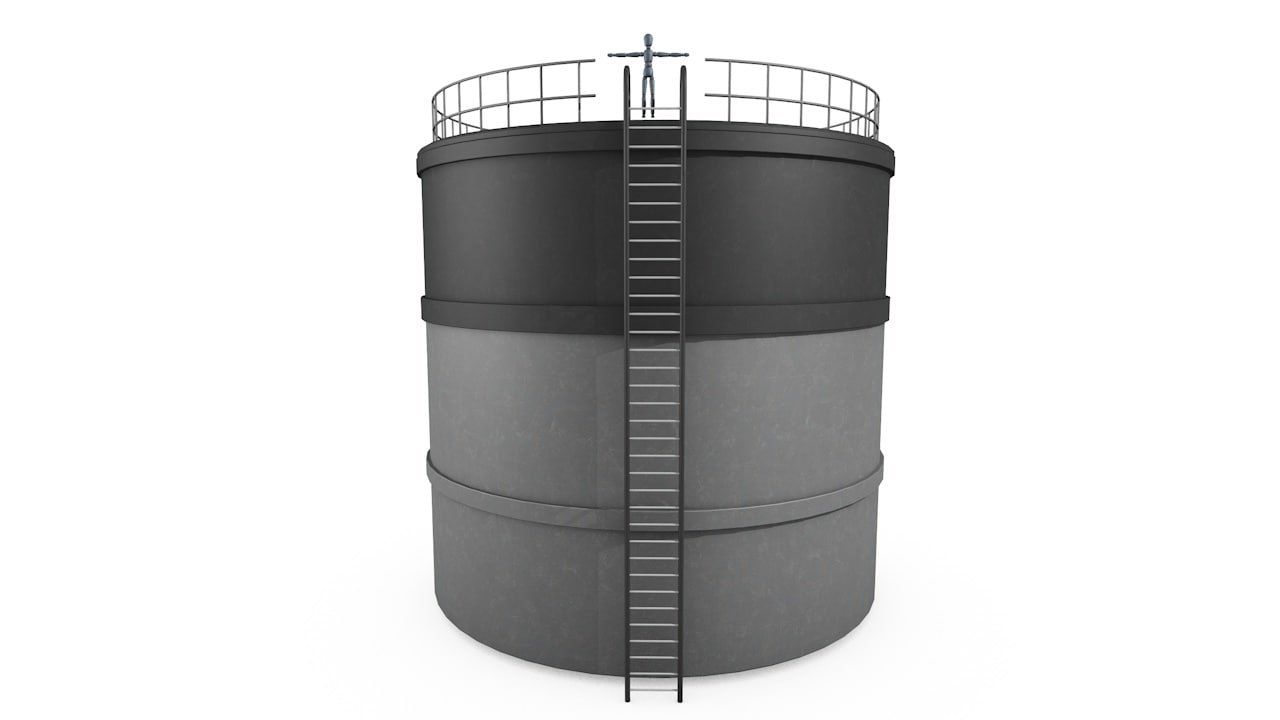 3d oil tank