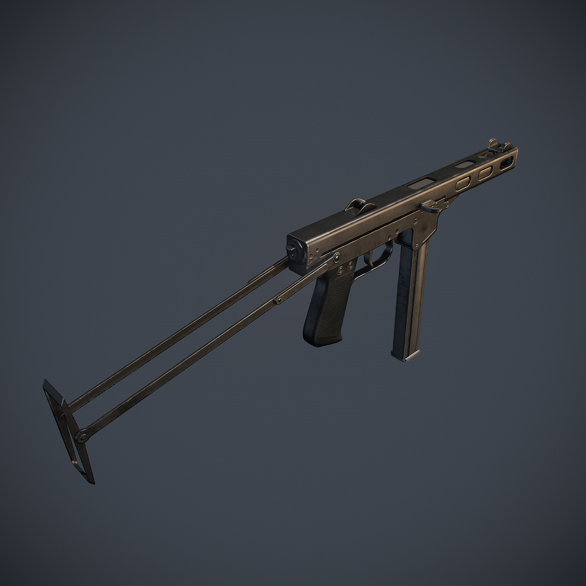 Stechkin TKB-486 SMG3Dモデル - TurboSquid 1031015