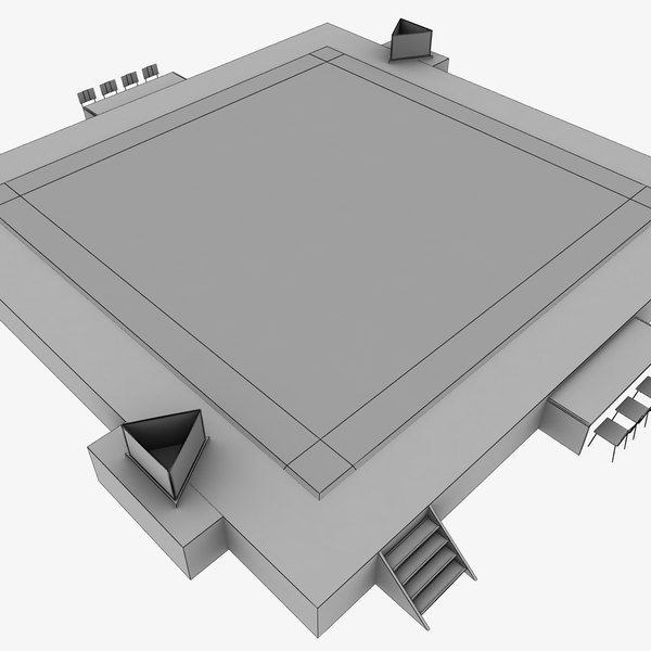 3d model artistic gymnastic floor