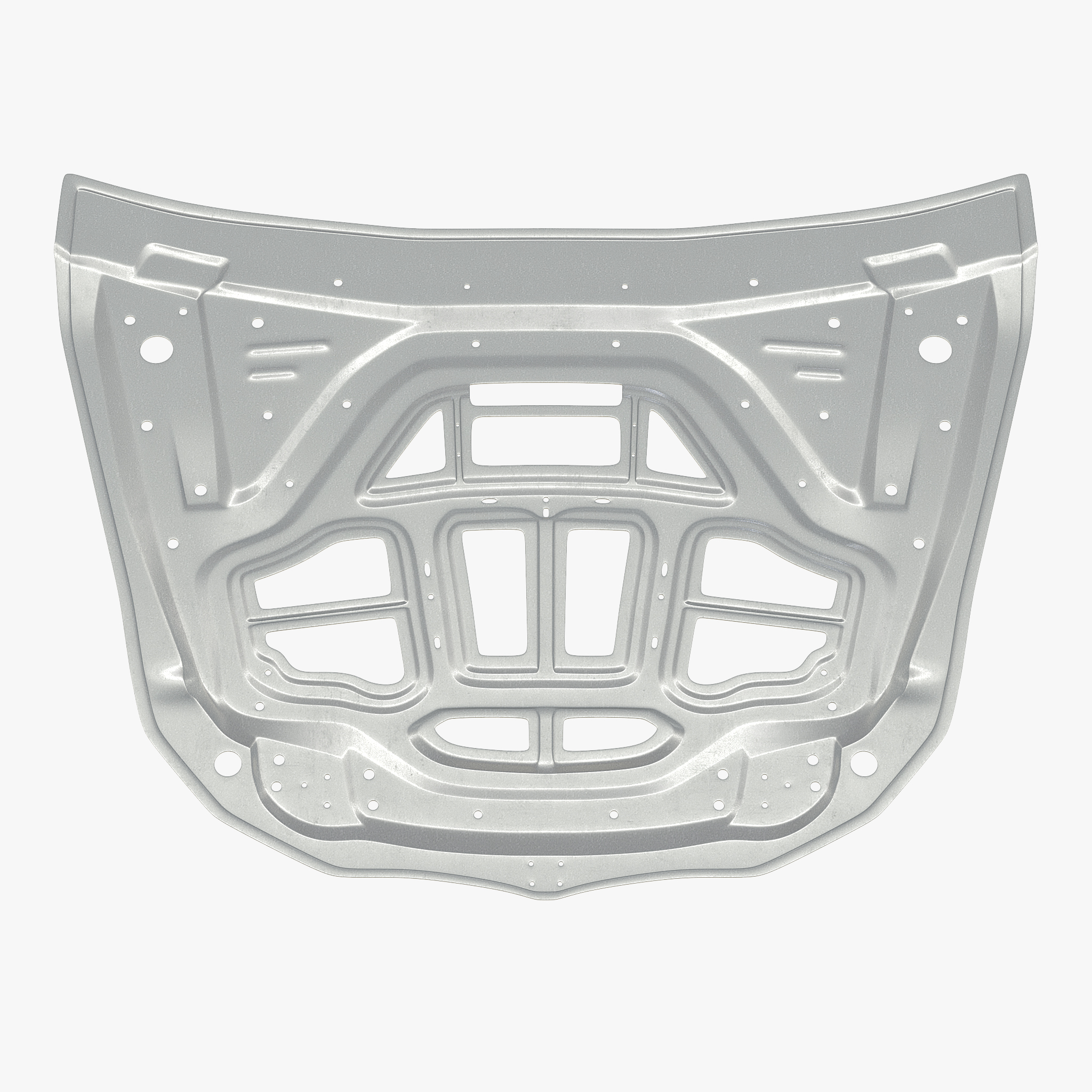 3d suv hood frame
