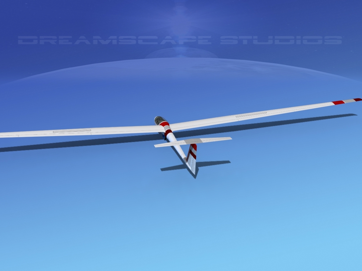 asw 22 sailplane dxf
