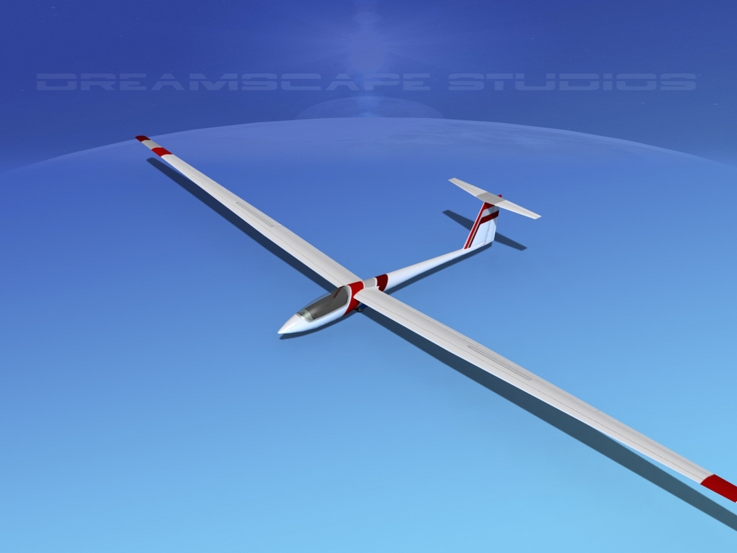 asw 22 sailplane dxf