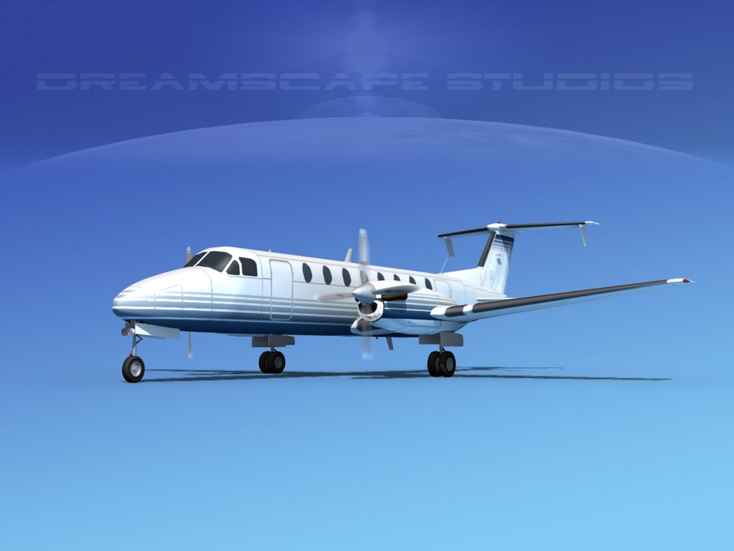 3d beechcraft 1900c model