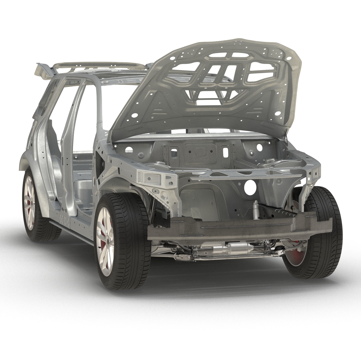 3D model suv frame chassis 3 - TurboSquid 1504547