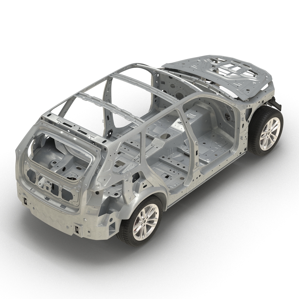3D model suv frame chassis 3 - TurboSquid 1504547