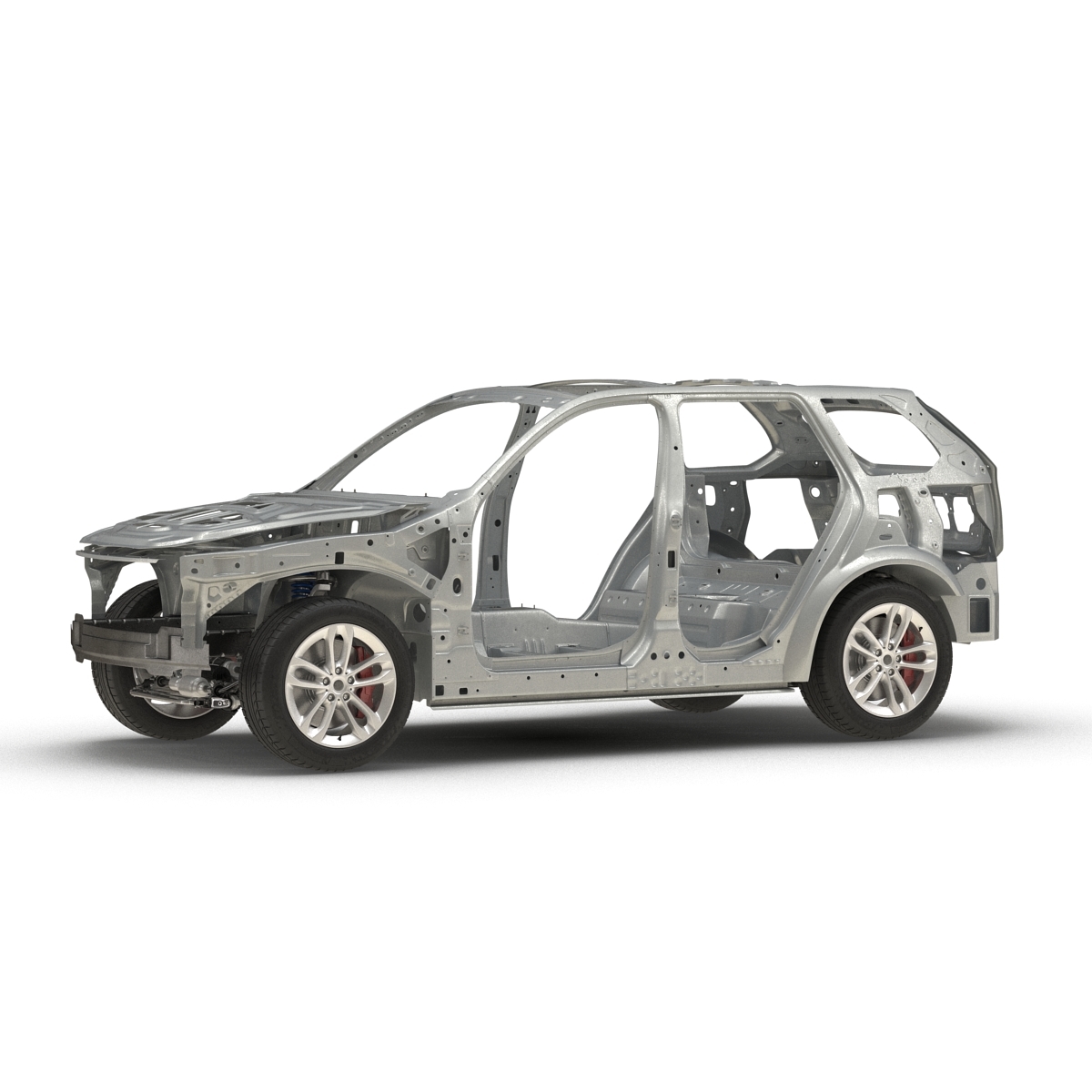Suv frame chassis 3 3D model - TurboSquid 1504545