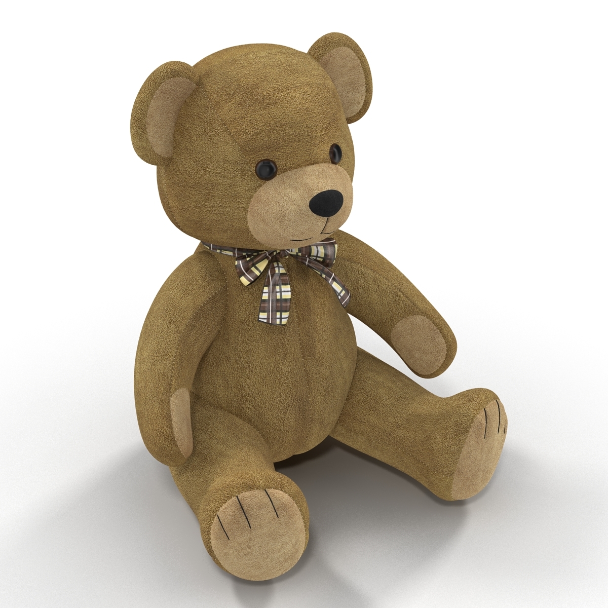 3d 3ds teddy bear