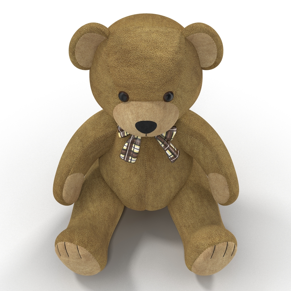 3d 3ds teddy bear