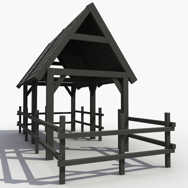 3d pigsty modeled games model