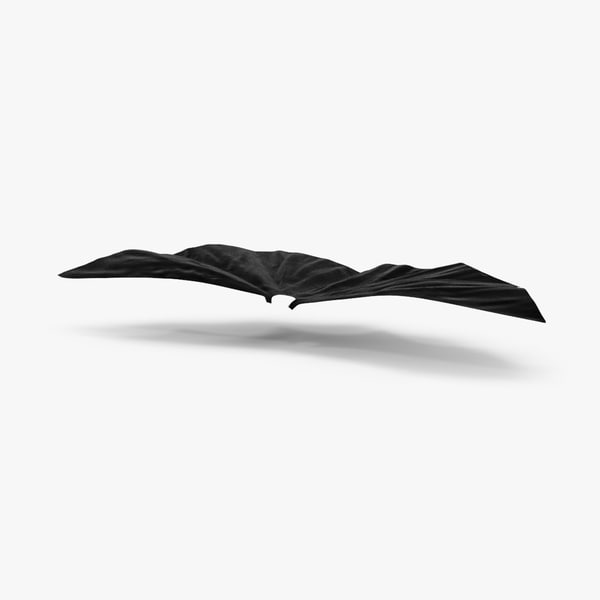 modelo 3d Batman Cape Flying - TurboSquid 1031484