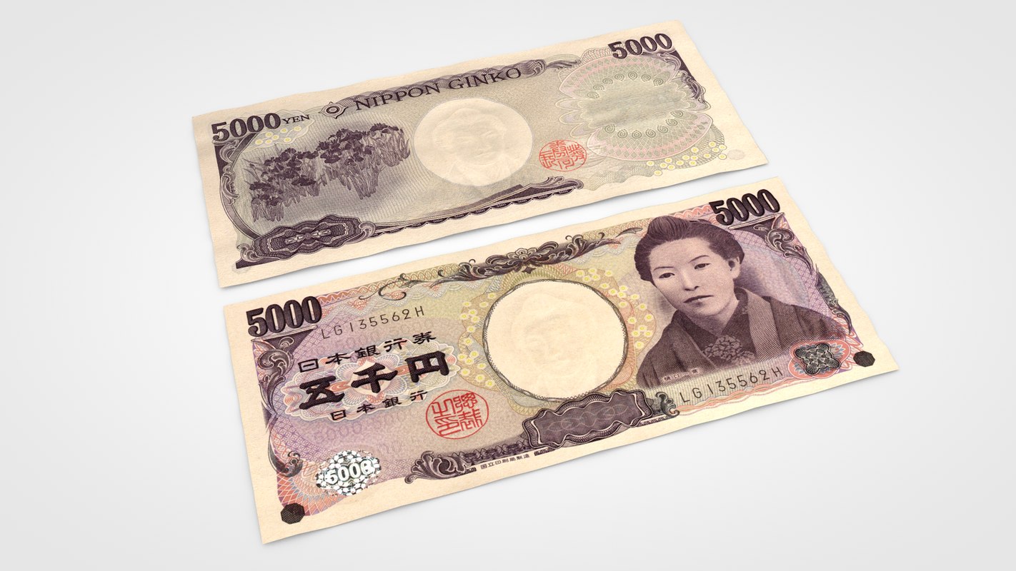 3d model 5000 yen