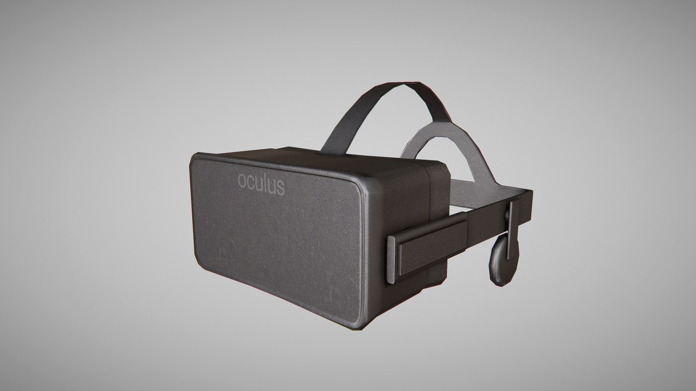 oculus rift 3d obj
