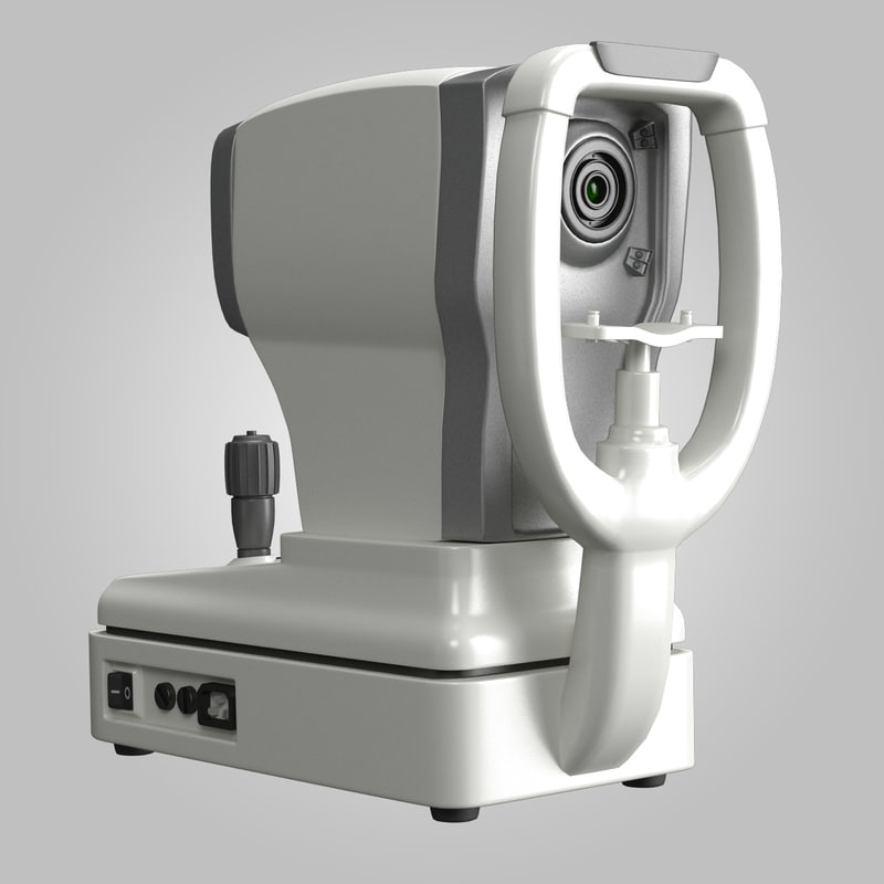 3d auto refractor keratometer model