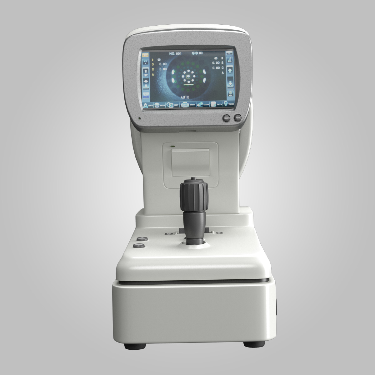 3d auto refractor keratometer model