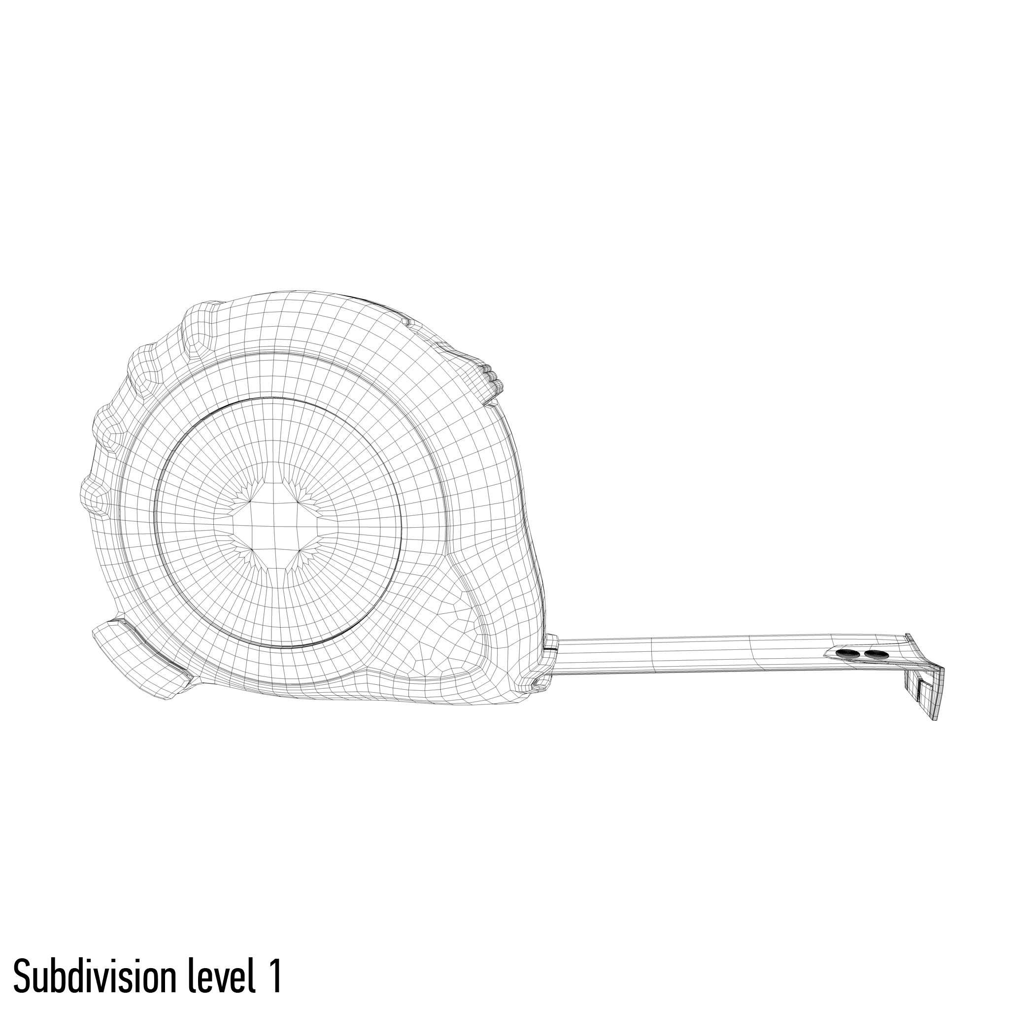 measuring tape 3d 3ds